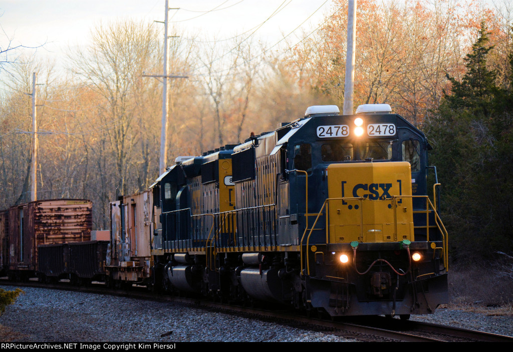 CSX 2478 8808 W035 MoW